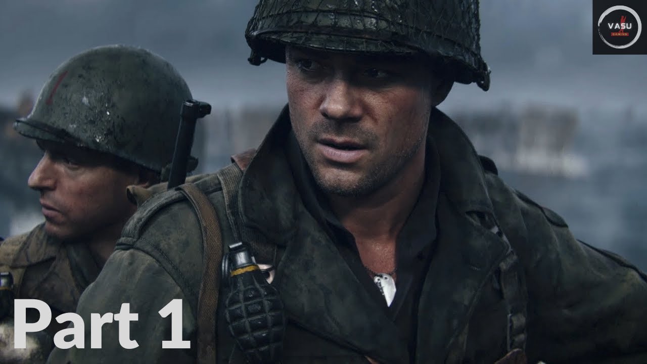 Call Of Duty: WWII Gameplay Part 1|| D-Day - YouTube