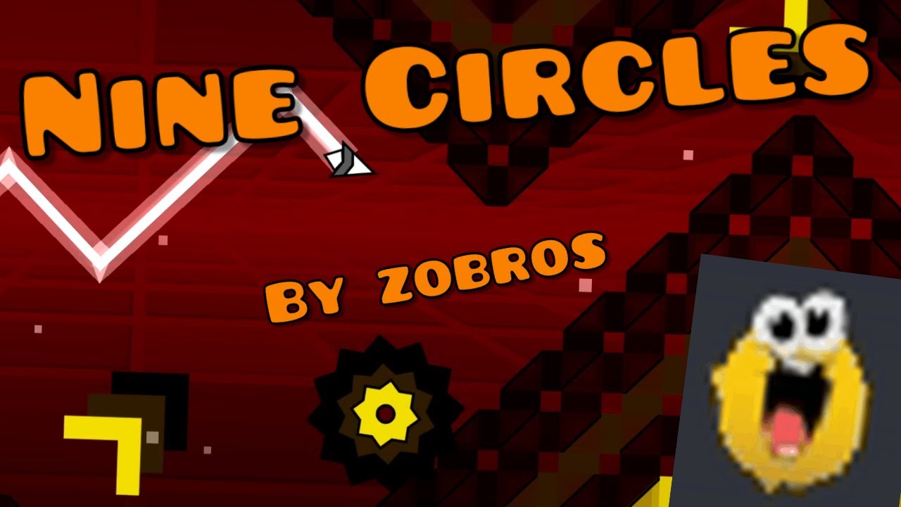 Nine Circles (hard demon) - Zobros | Geometry Dash - YouTube
