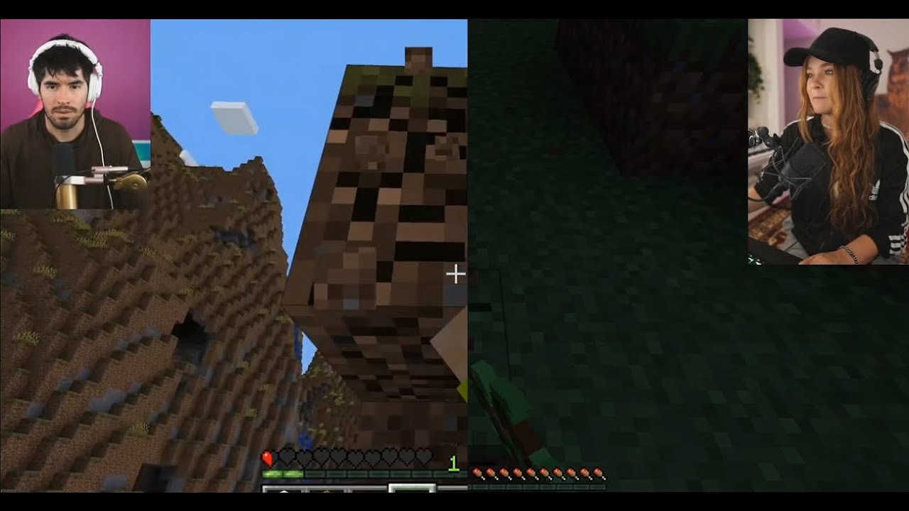 GERMAN GARMENDIA y LENAY : Nueva serie "Nooblandia - MINECRAFT" - YouTube