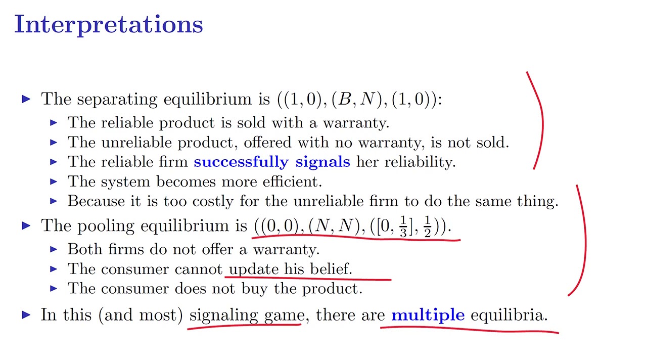 「資訊經濟」第八講「The Signaling Theory」(8) - YouTube