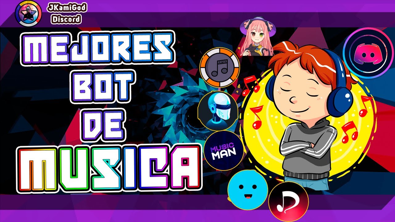 🟣 Mejores Bot de música para Discord 💻 Discord 📡 JKamiGod - YouTube