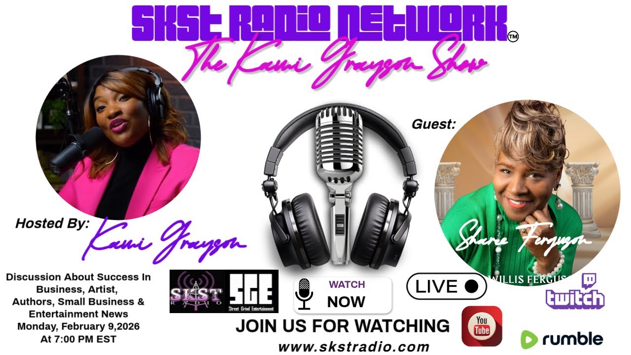SKST Radio Network-The Kami Grayson Show with Sharee Ferguson - YouTube