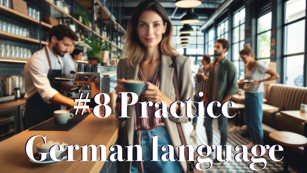 #8 Train German language, text and audio, B1, Julia - YouTube