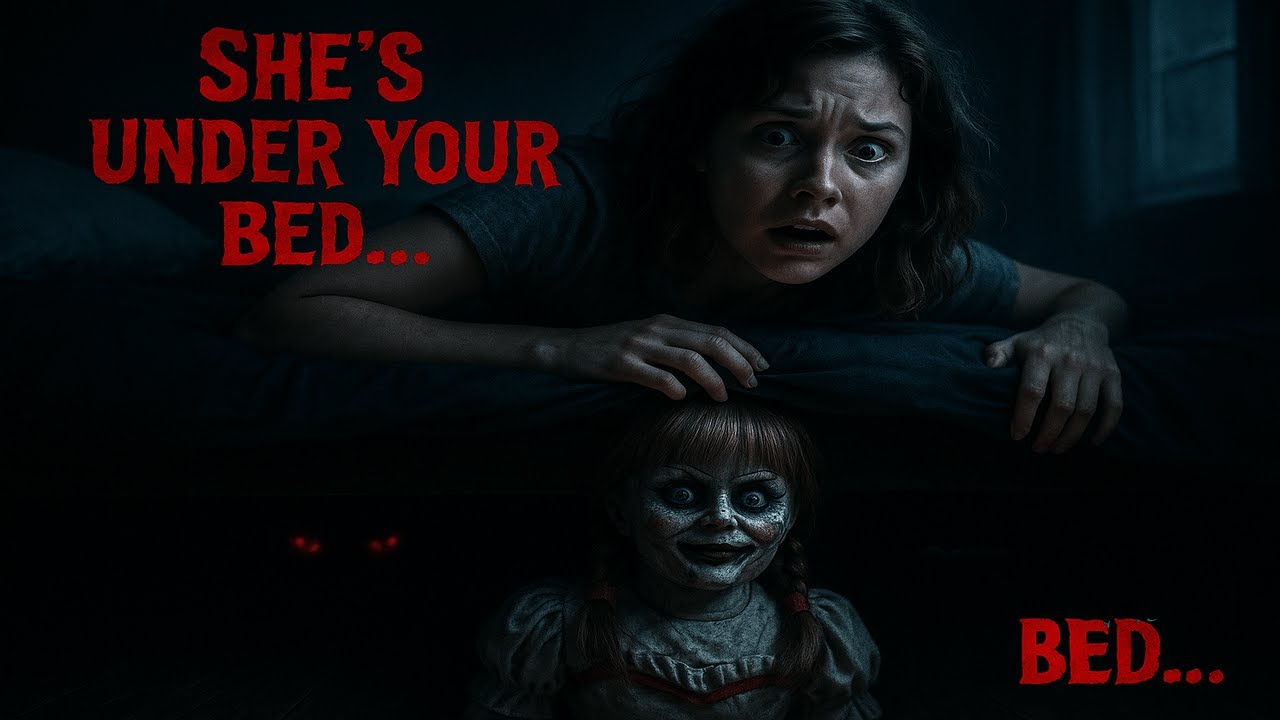 She Looked Under Her Bed at 3AM 👁️ | Annabelle Returns Horror Short ...