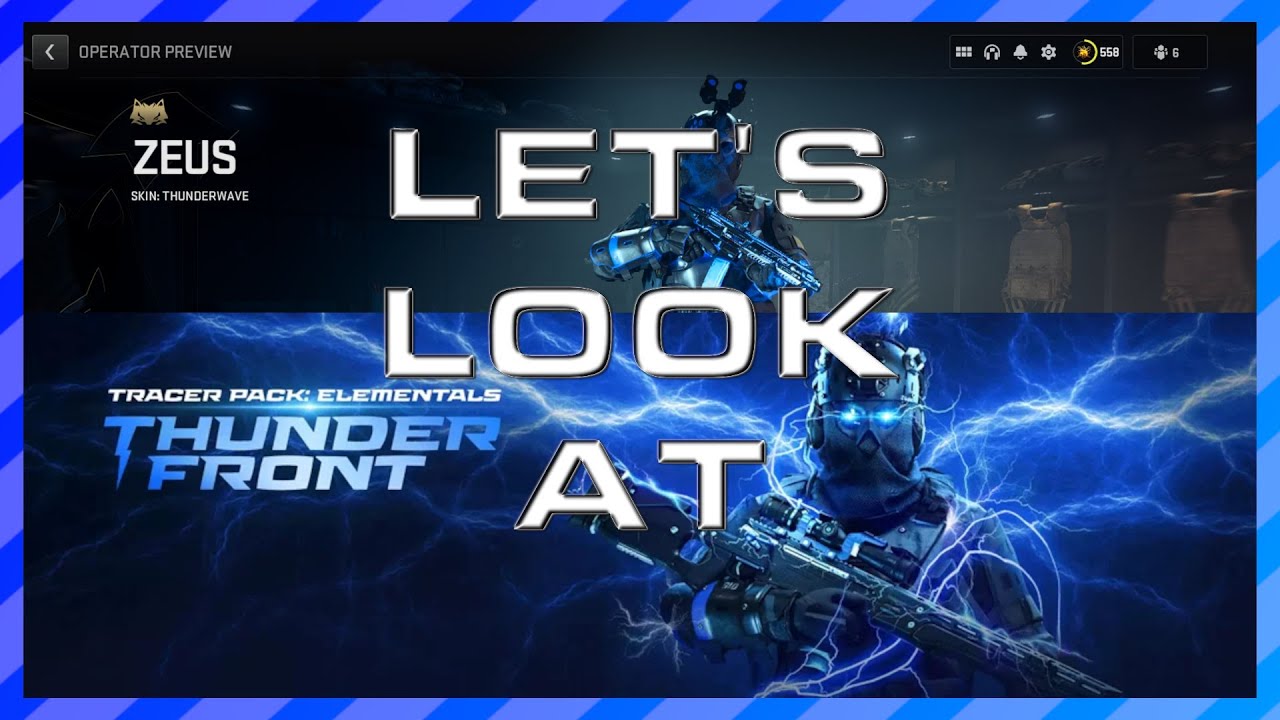 Let's Look At Tracer Pack: Elementals Thunder Front Modern Warfare 2 ...