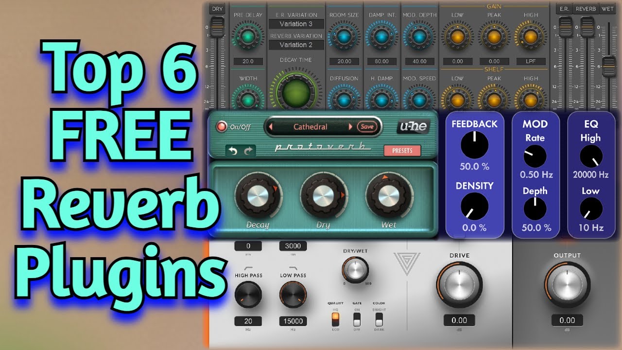 Top 6 FREE Reverb VST Plugins For Mixing & Music Production in 2024 (My ...