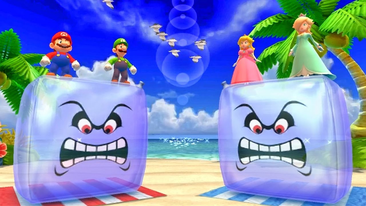 Mario Party The Top 100 Minigames - The Great Deflate - Mario and Luigi ...
