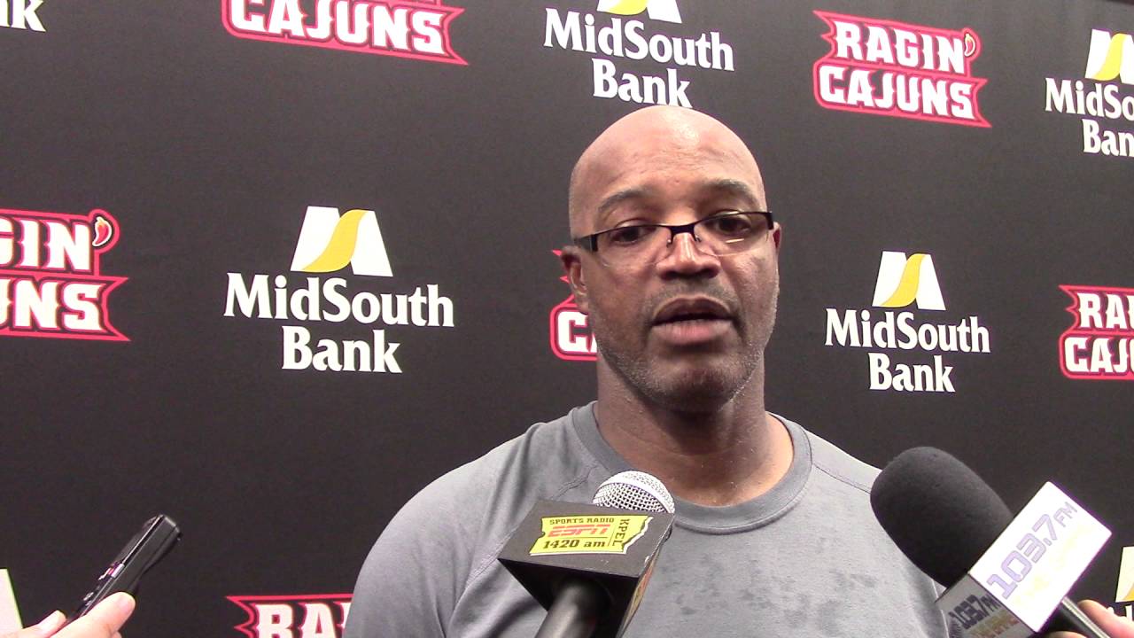 UL Co-Defensive Coordinator Charlie Harbison Post Practice 8/9/16 - YouTube