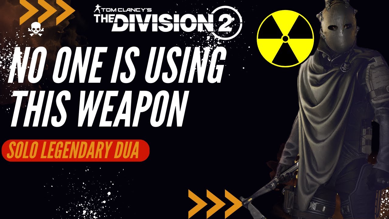 NO ONE IS USING THIS WEAPON AND I TRY IT IN LEGENDARY | THE DIVISION 2 ...