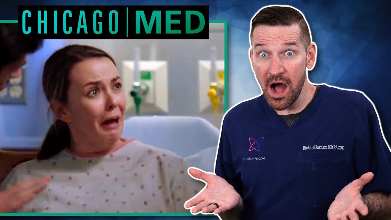 Real gynecologist reacts to Chicago Med | Dr. Rich - YouTube