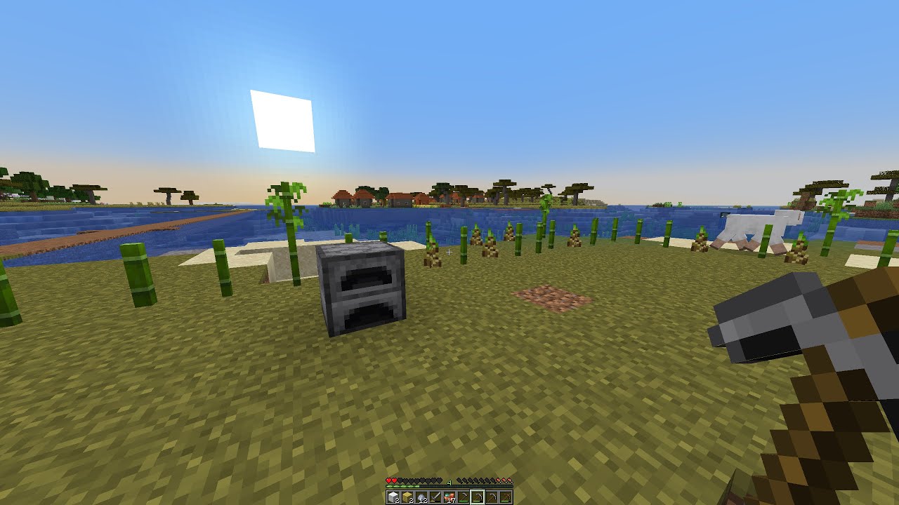 Surviving On A Deserted Island In Minecraft 1.20 With 1 Bamboo! (Part 4 ...