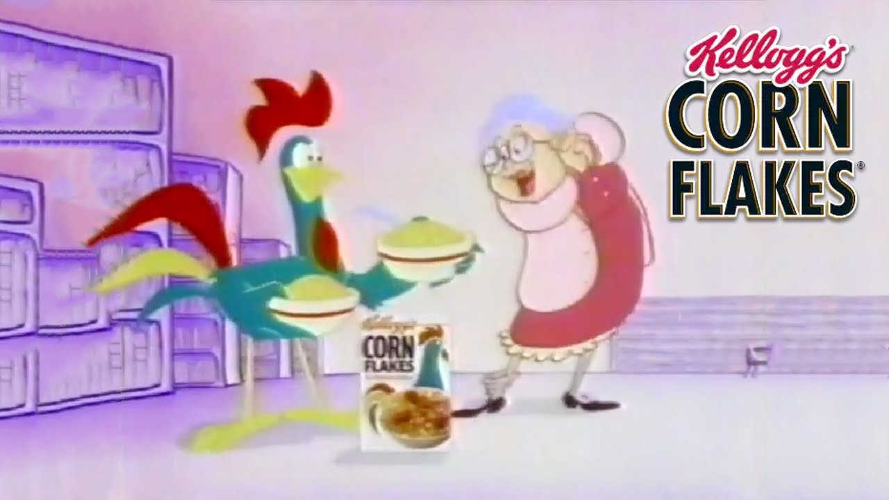 Kellogg's "CORN FLAKES" Cereal COMMERCIAL (1993) - YouTube