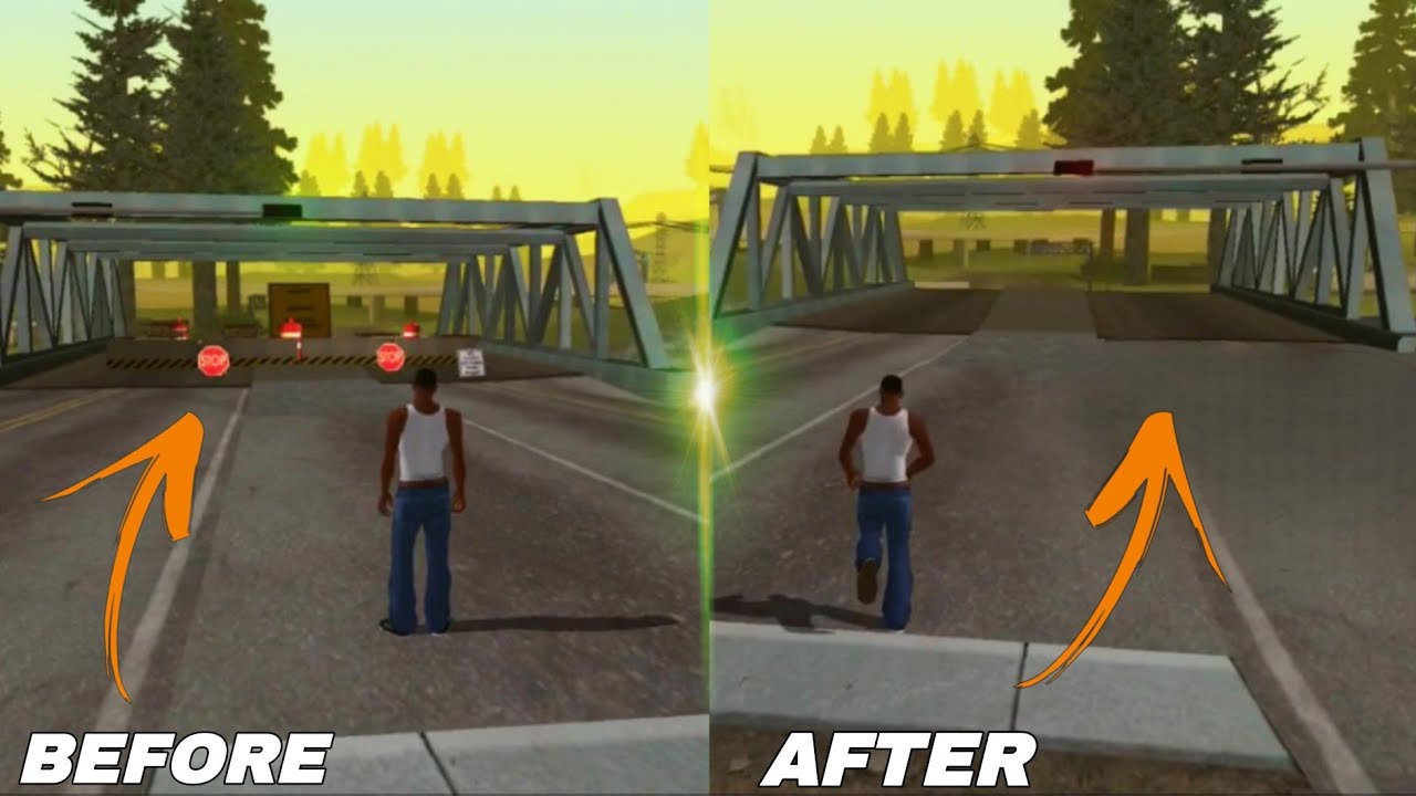 Unlock All City mod in GTA San Andreas MOBILE/ANDROID - YouTube
