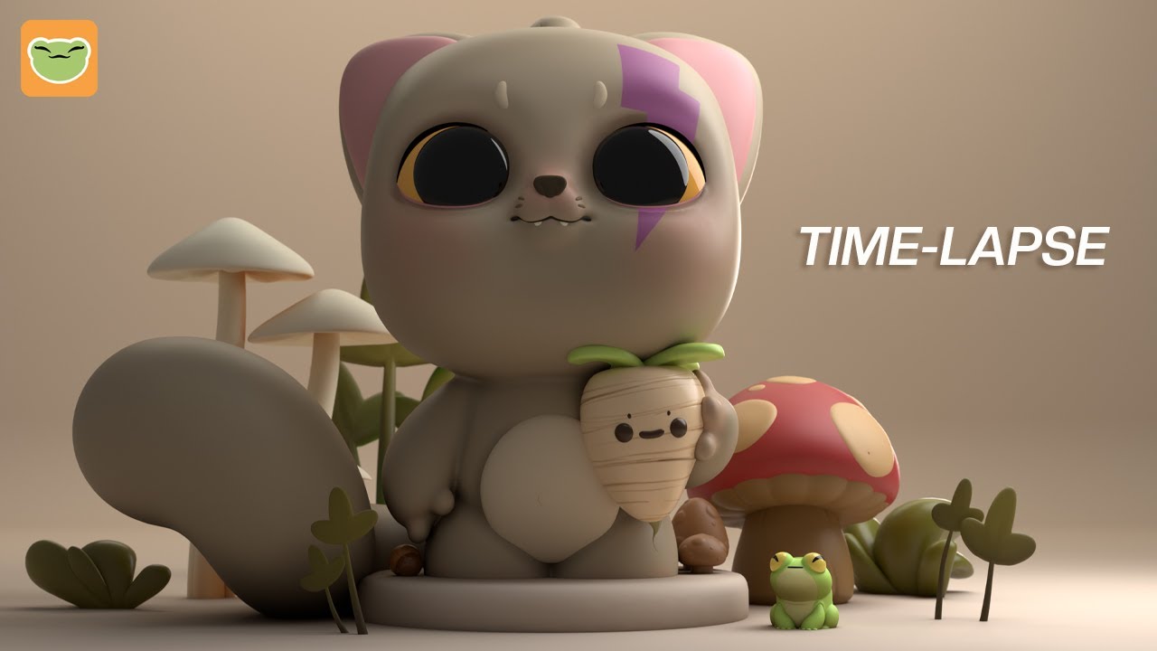 Nomad Sculpt // 3D Sculpting // Time-lapse - YouTube