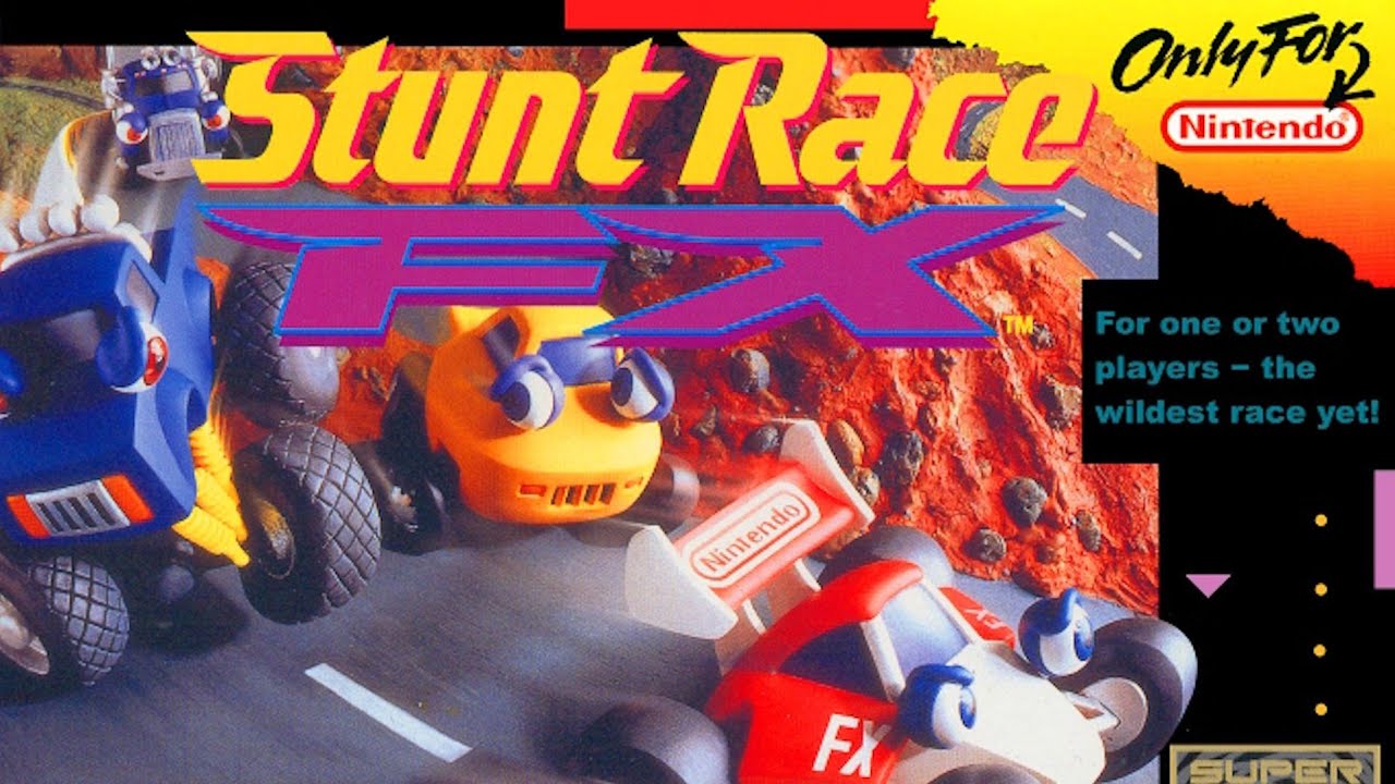 STUNT RACE FX (Snes) "Super Nintendo" ATÉ ZERAR - YouTube