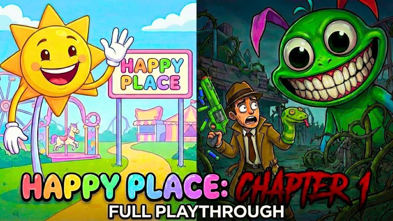 Happy Place: Chapter 1 | Psychological Indie Horror Playthrough - YouTube