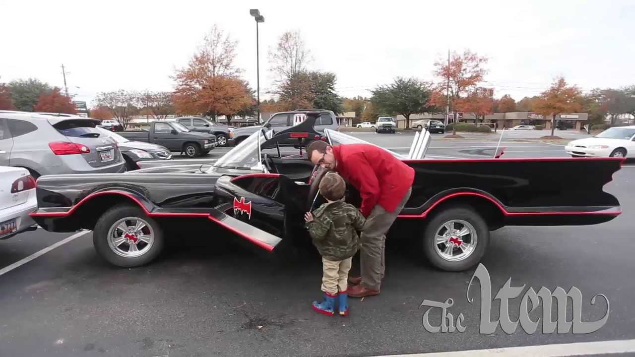 Doctor seeks to use homemade Batmobile for Make-a-Wish children - YouTube