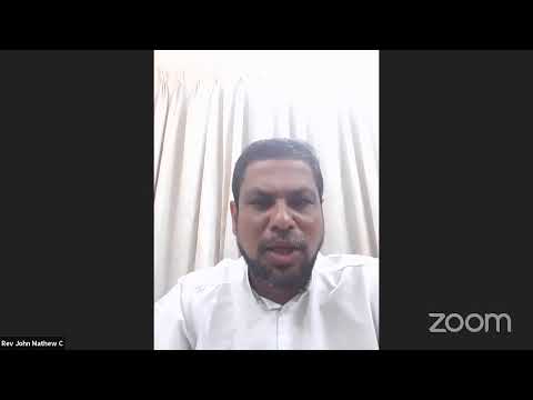 MTYS Dalit Concern Sub committee Webinar New Humanity Speaker Rev. Alex A