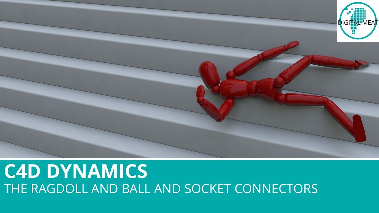 Dynamic Connectors In C4D: The Ball and Socket and Ragdoll Connector ...