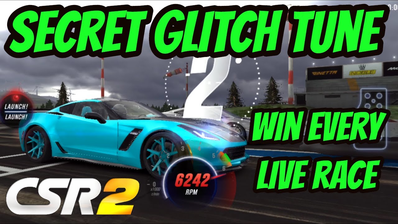 CSR2 | Corvette Z06 | Secret Glitch Tune Revealed | Win Every Live Race ...