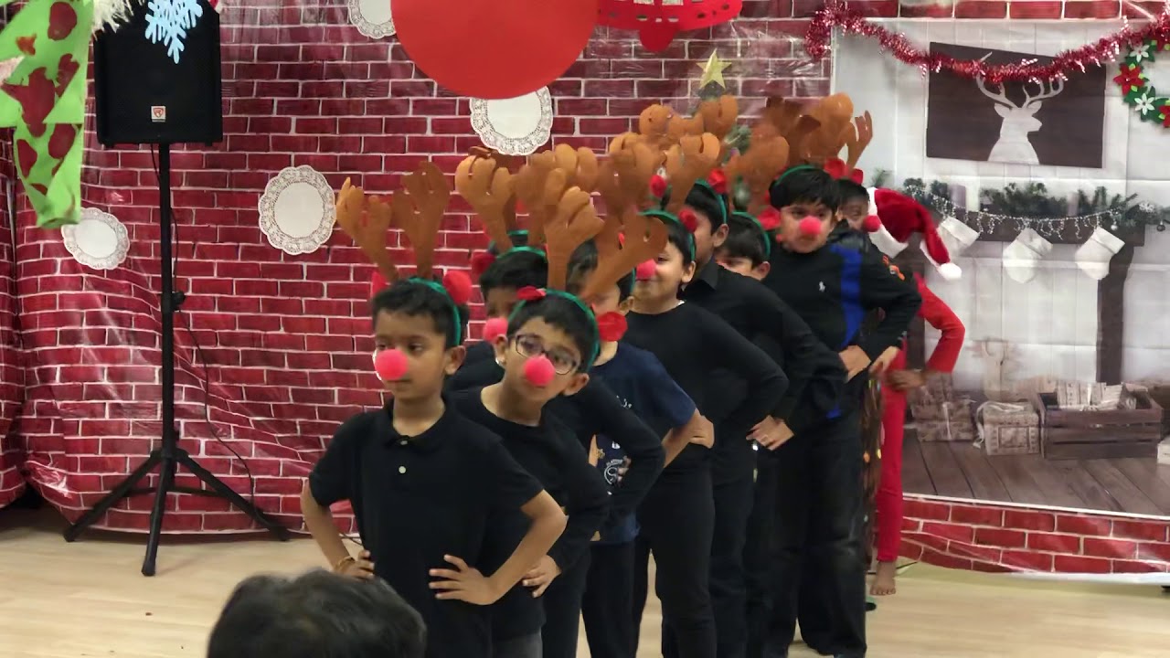 Christmas song dance kids - YouTube