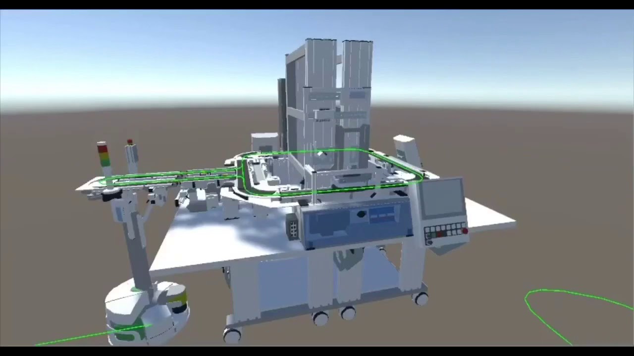 Simulation Test 1 - Digital Twin - YouTube