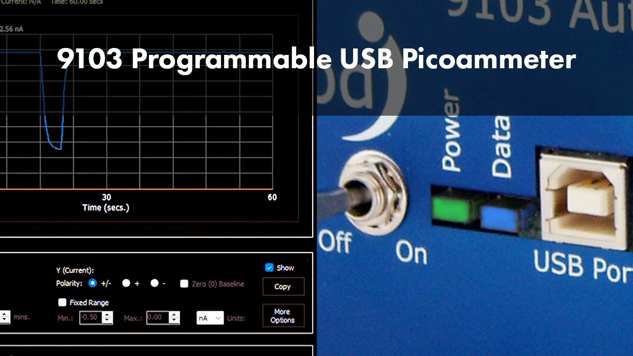 9103 USB Picoammeter - YouTube