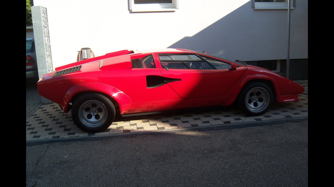 Countach Sienna replica ( part 2 ) - YouTube