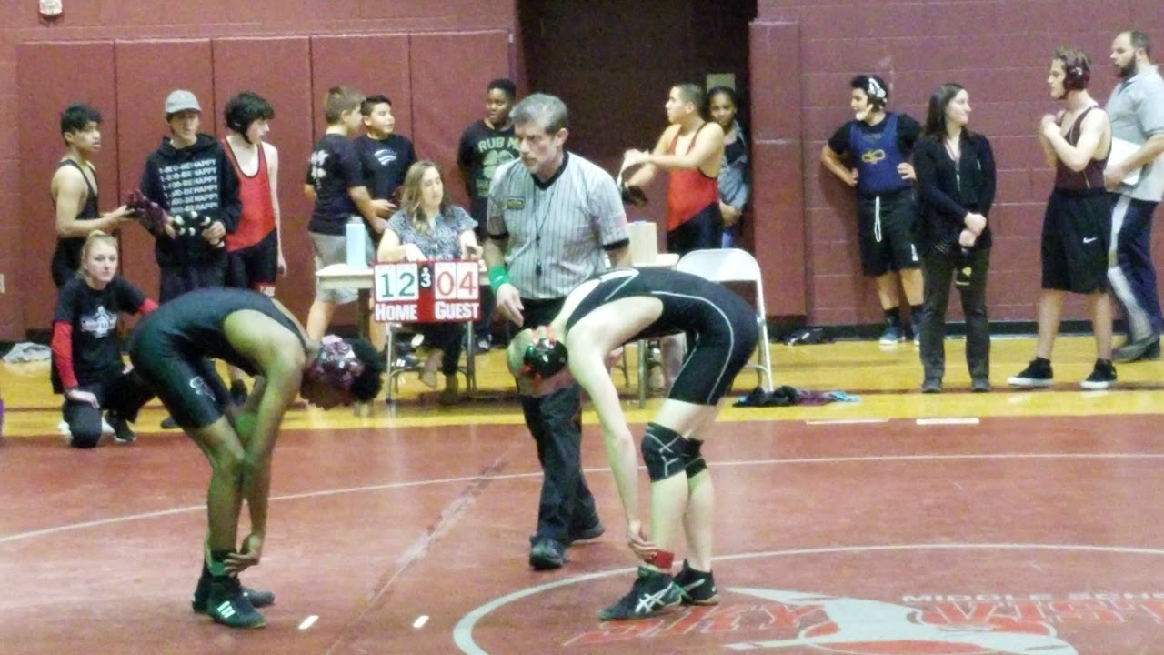 Isaiah's victory walk...also the other kids tantrum after getting ...