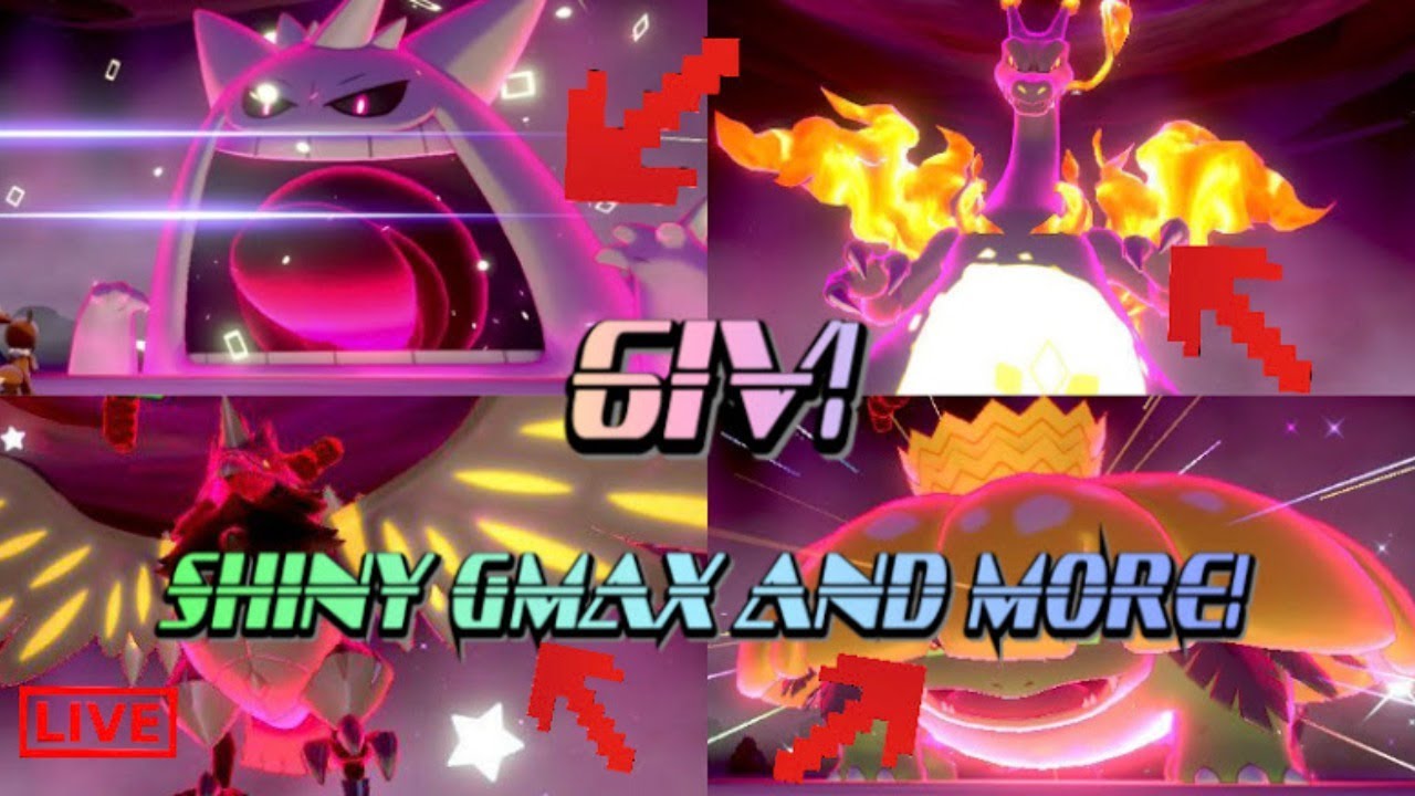 Fan Favorite SHINY GMAX Pokemon GIVEAWAY! + || Pokemon Sword and Shield ...