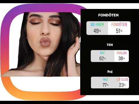 INSTAGRAM TAKİPÇİLERİM MAKYAJIMI SEÇTİ !