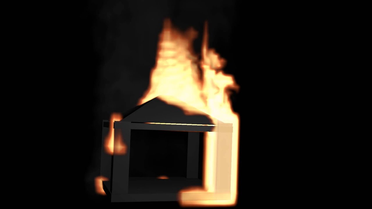 objects on fire experimental - YouTube