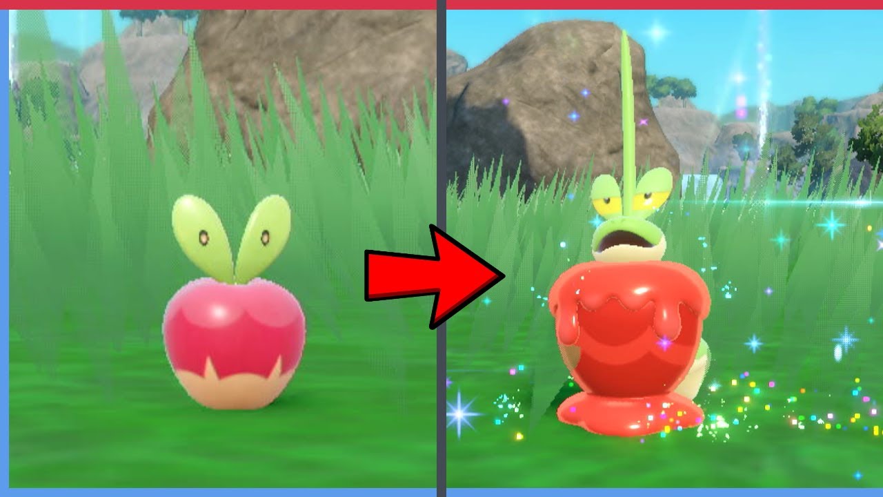 How to Evolve Applin into Dipplin in Pokemon Scarlet & Violet DLC - YouTube