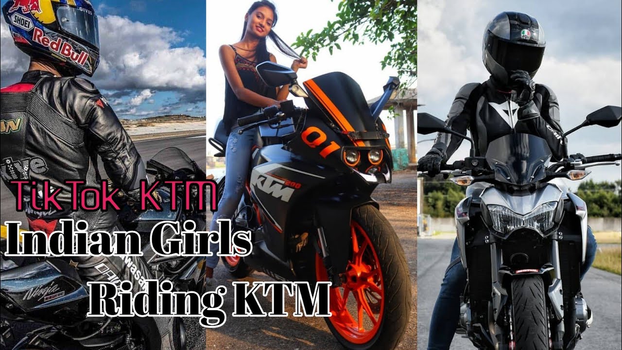 Girls Riding Ktm Bikes TikTok Video , Indian girls riding superbikes ...
