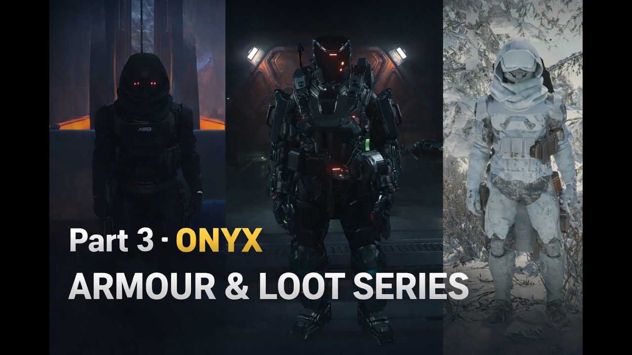 Part 3 - The Brutal Onyx Armour Grind - Armour & Loot Series - YouTube