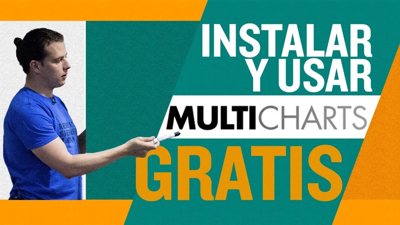 Cómo instalar Multicharts y Configurarlo - Plataforma gratis de futuros - YouTube