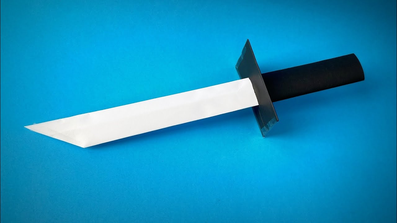 Épée Origami | Comment faire une Épée en Papier | Ninja Armes Katana ...