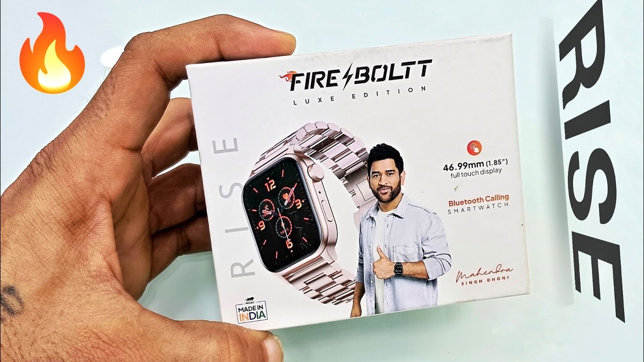 Fire Boltt Rise Luxe Edition Smart Watch | 1.85" Full Touch Display ...