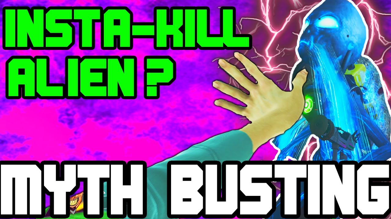 INSTA-KILL ALIEN BOSS?? ZOMBIES IN SPACELAND! INFINITE WARFARE ZOMBIES ...