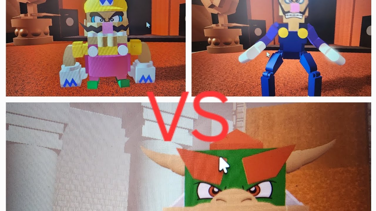 Wario Bros VS Bowser (Roblox) - YouTube