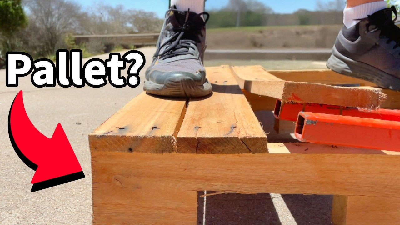 Pallet Butcher block… - YouTube
