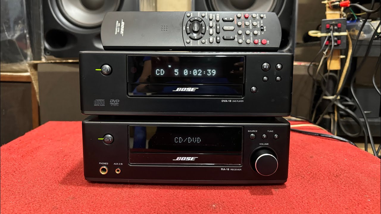 (ĐÃ BÁN)AMPLI CD BOSE RA-18 KÈM REMORT ZIN CHẤT ÂM HAY SẠCH TIẾNG/GIÁ ...