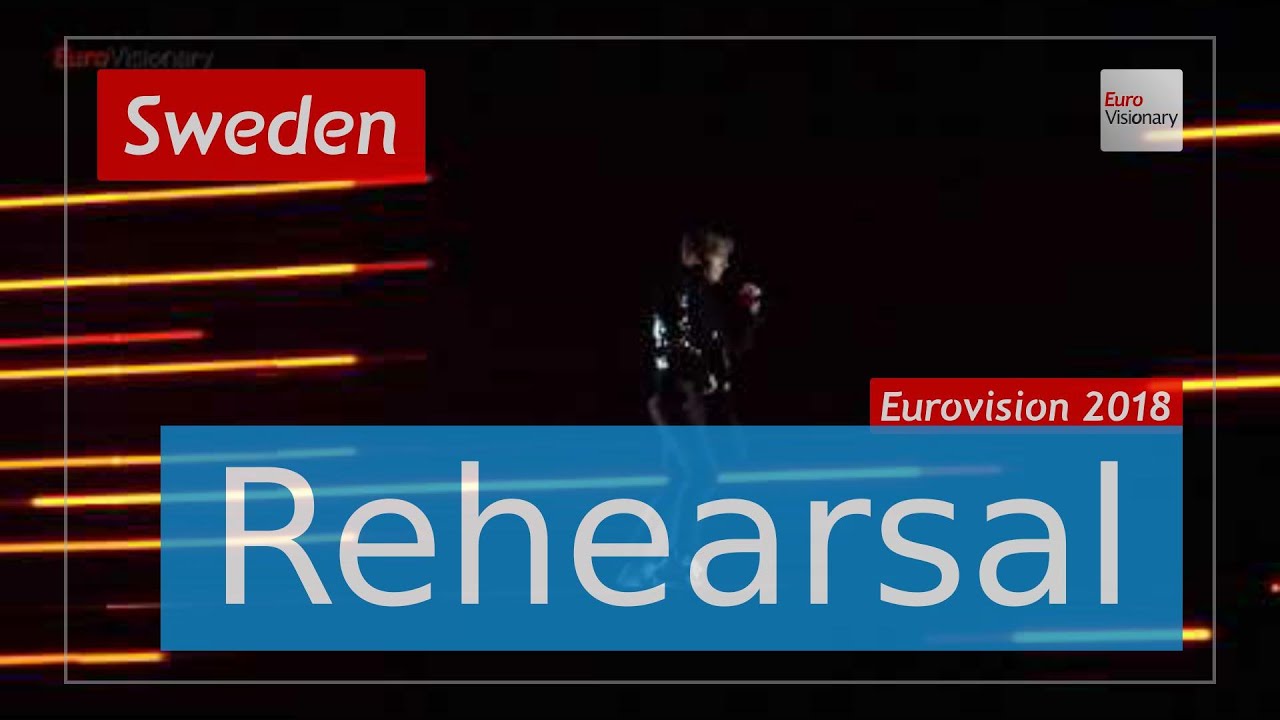 Benjamin Ingrosso - Dance You Off - Eurovision 2018 Sweden (Rehearsal ...