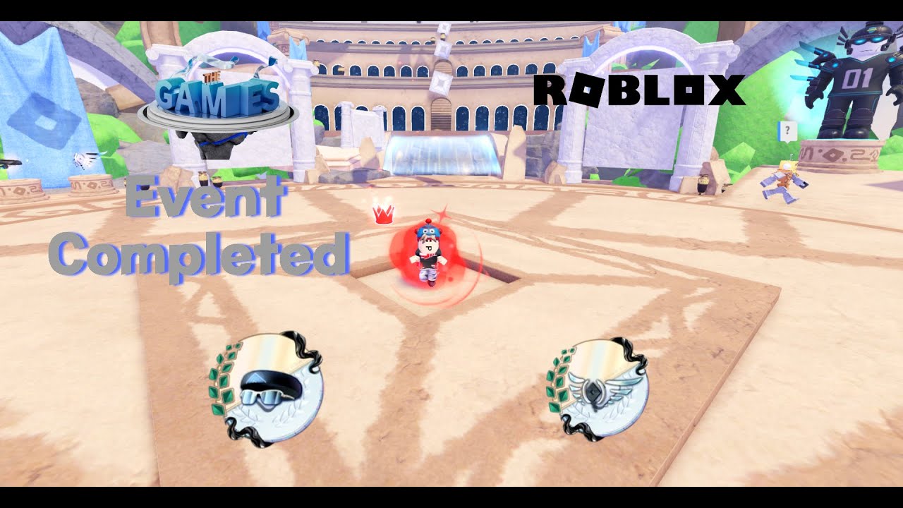 Roblox- completing the Games event - YouTube