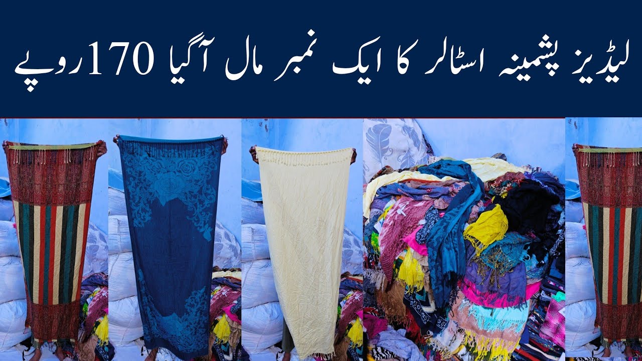 Ladies Winter Stoler | Pashmina Stoler | Dupatta | Wholesale Business ...