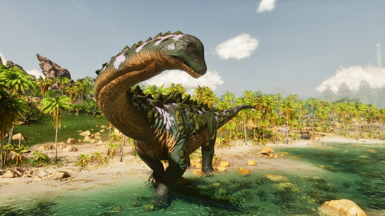 I Found The Biggest Dino In Ark Survival Ascended! - YouTube