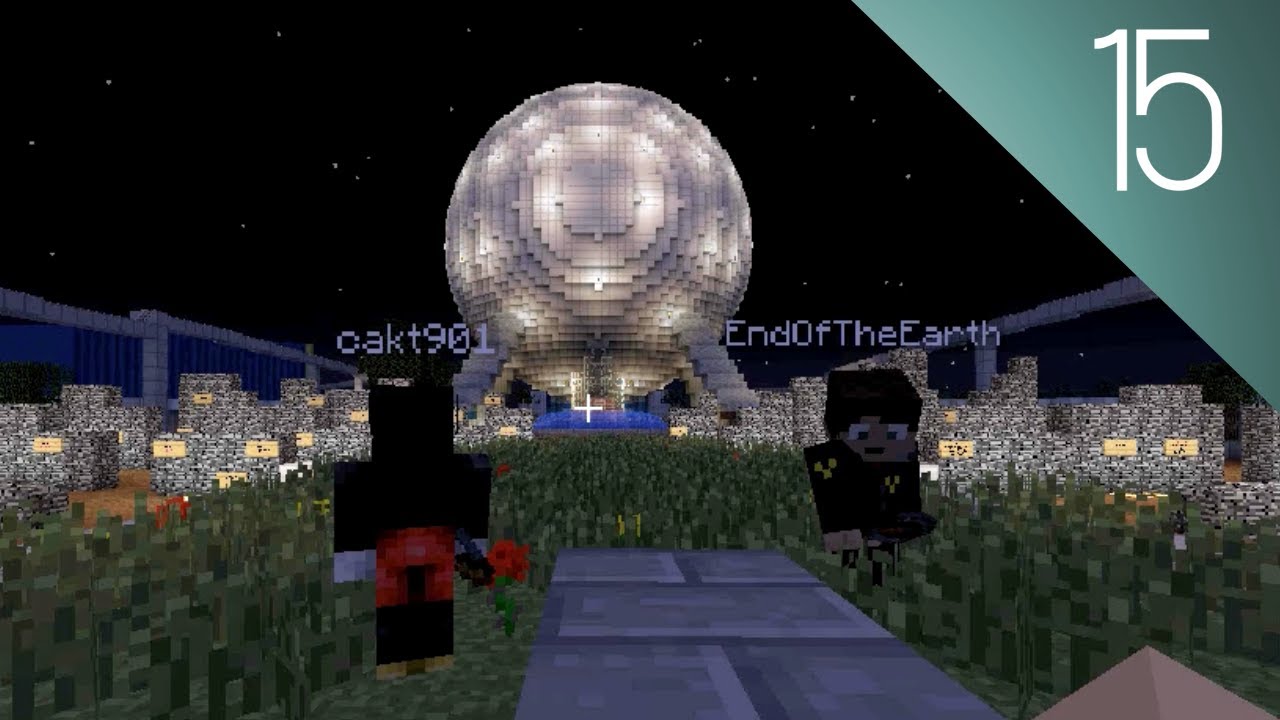 Minecraft Disney World - Epcot Part 2 (MCMagic) - YouTube