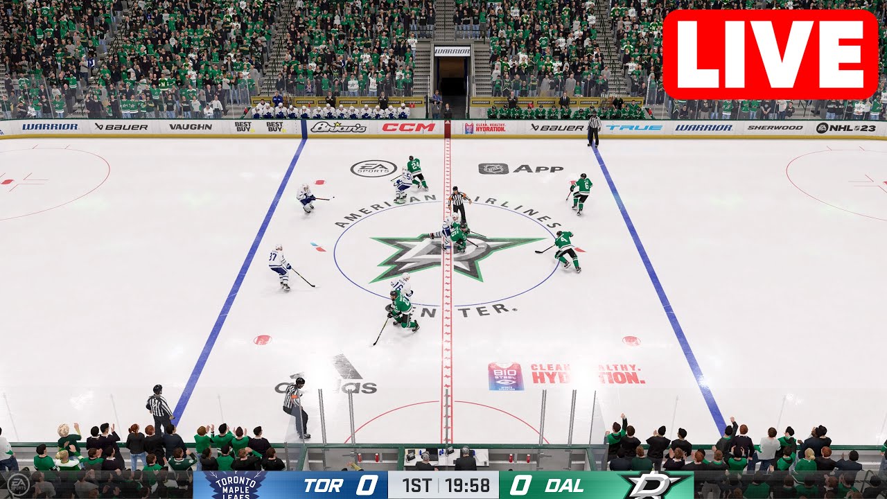 NHL LIVE🔴 Toronto Maple Leafs vs Dallas Stars - 6th December 2022 | NHL ...