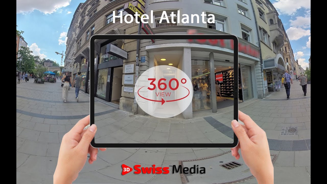 Hotel Atlanta - 360 Virtual Tour Services - YouTube