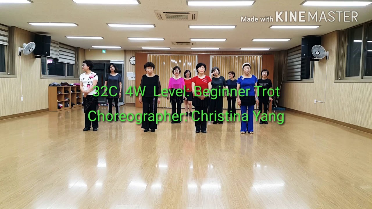 Love In Dream (Line Dance) Christina Yang - YouTube